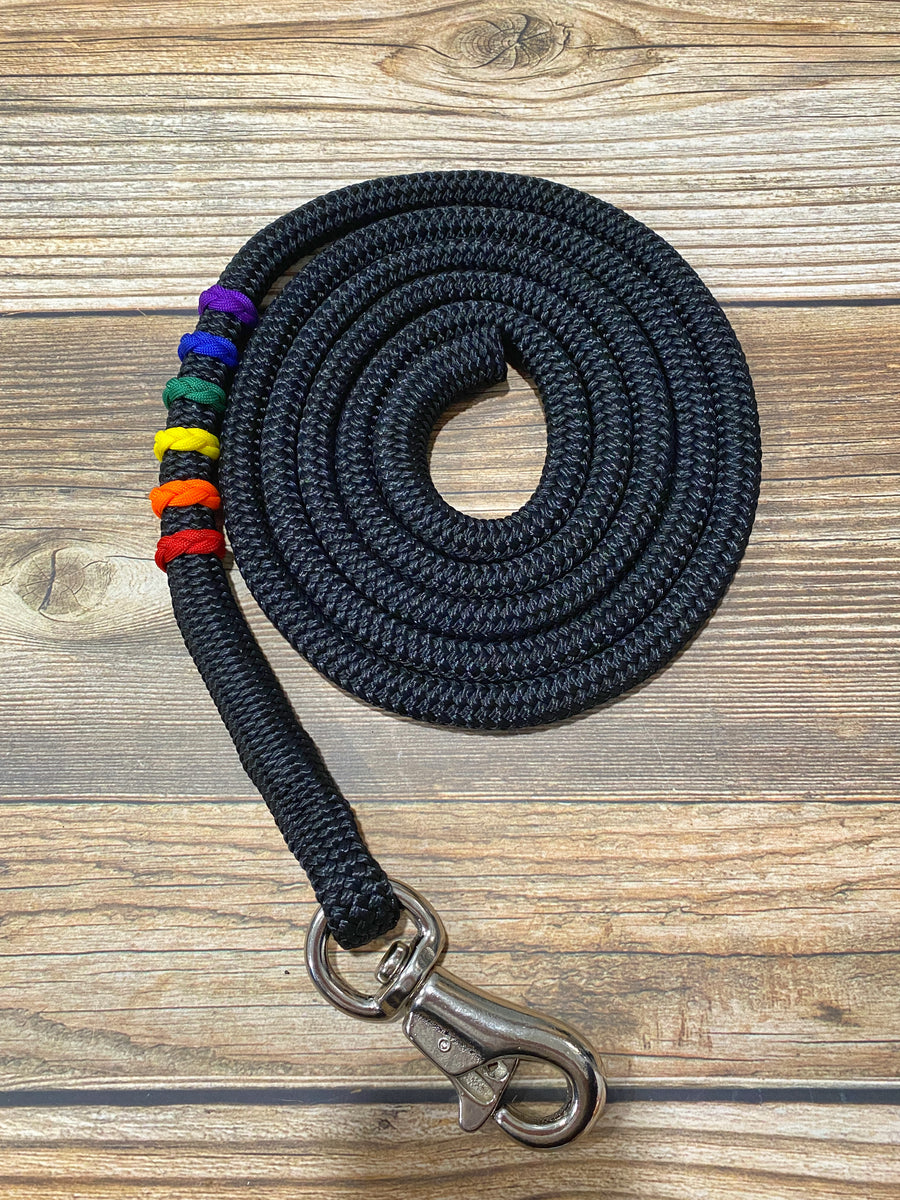Pride Flag Lead Rope – Counter Canter Designs