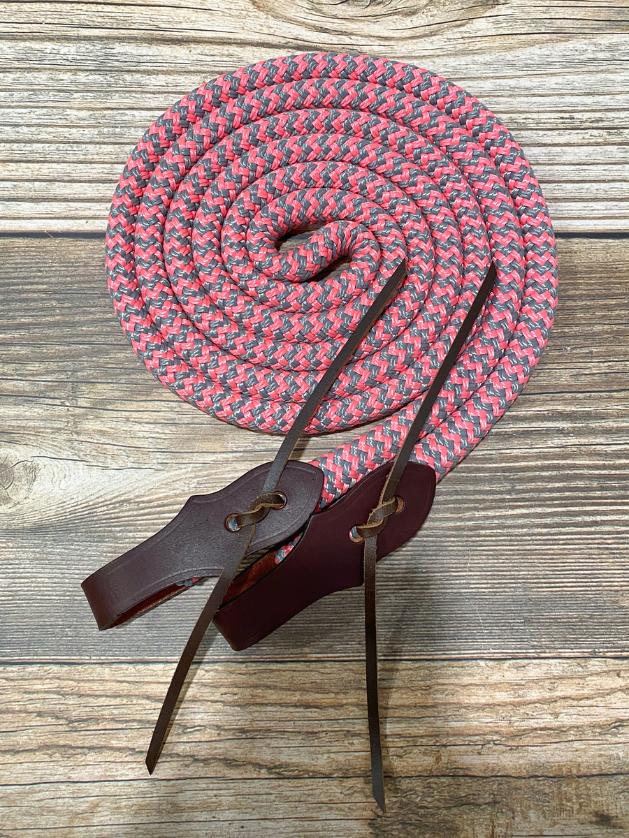 Yacht Rope Loop Reins with Plain Water Loops – Counter Canter Designs