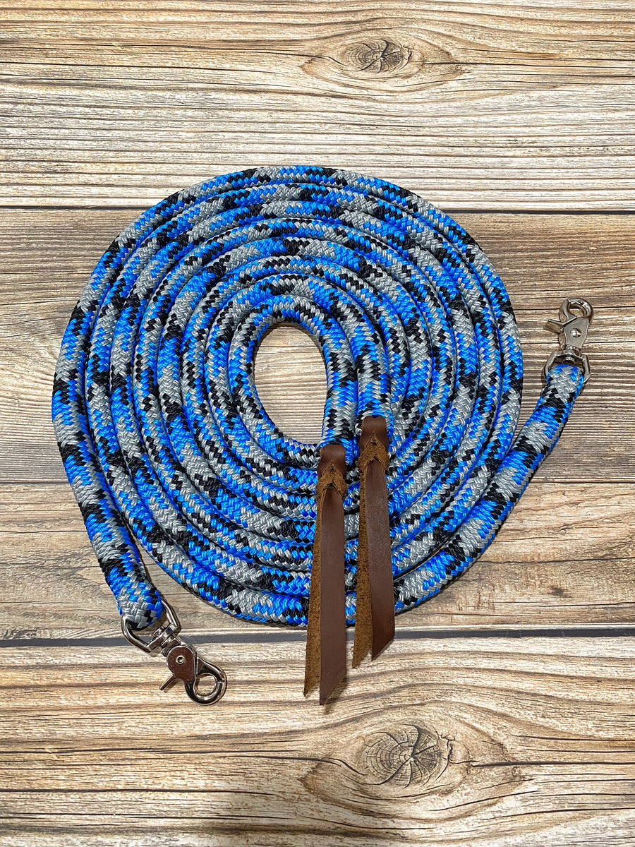 Finesse Style Yacht Rope Split Reins – Counter Canter Designs